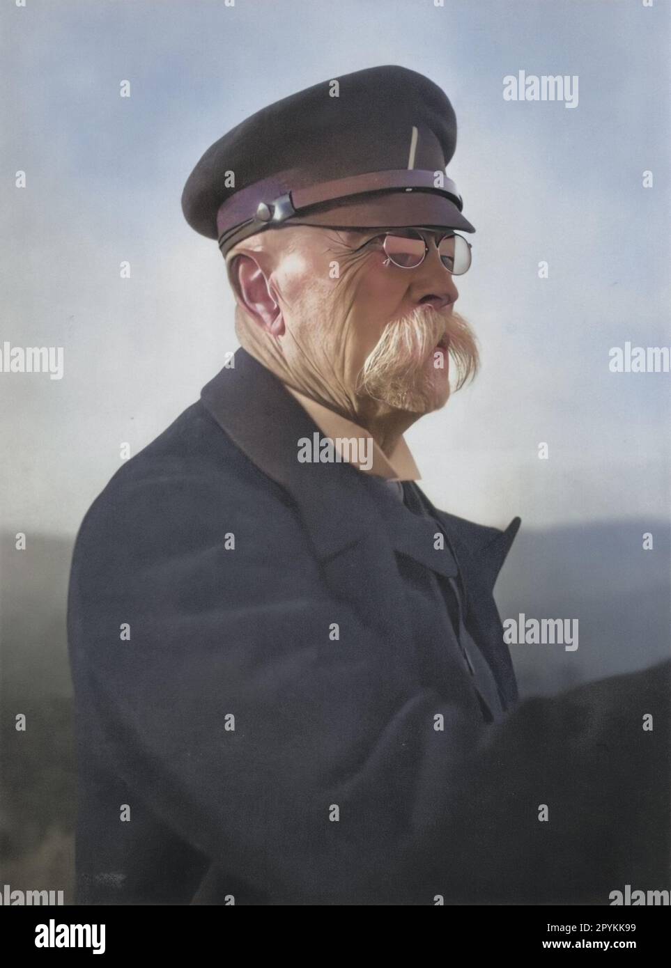 Tomas Garrigue Masaryk - portrait of the Czech diplomat and politician ...