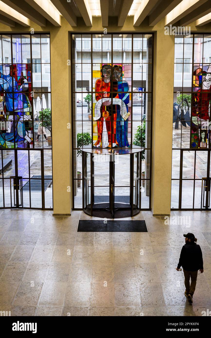 Swiss stained glass hi-res stock photography and images - Alamy