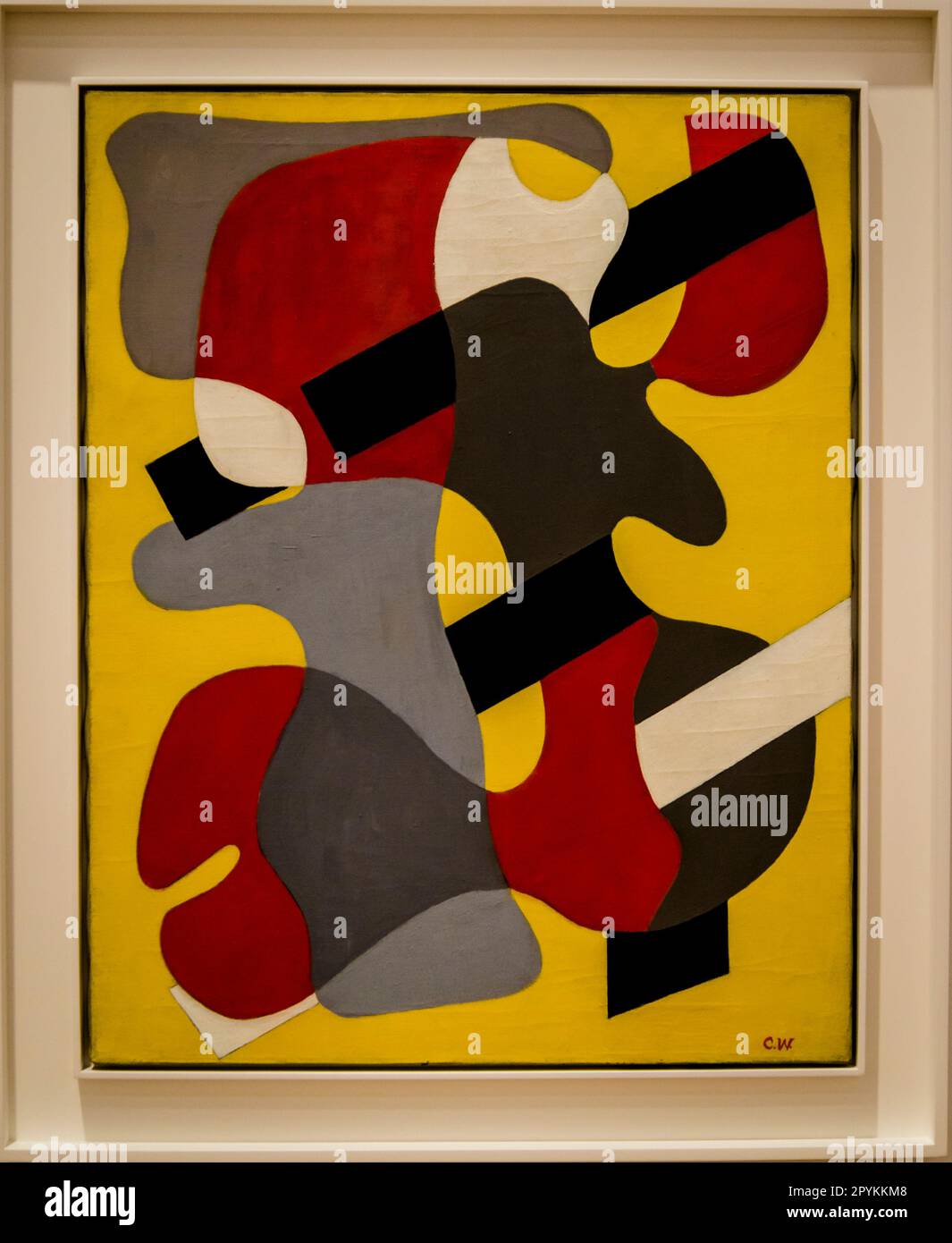 Charmion von Wiegand abstract painting, Kunstmuseum Basel, Museum of ...