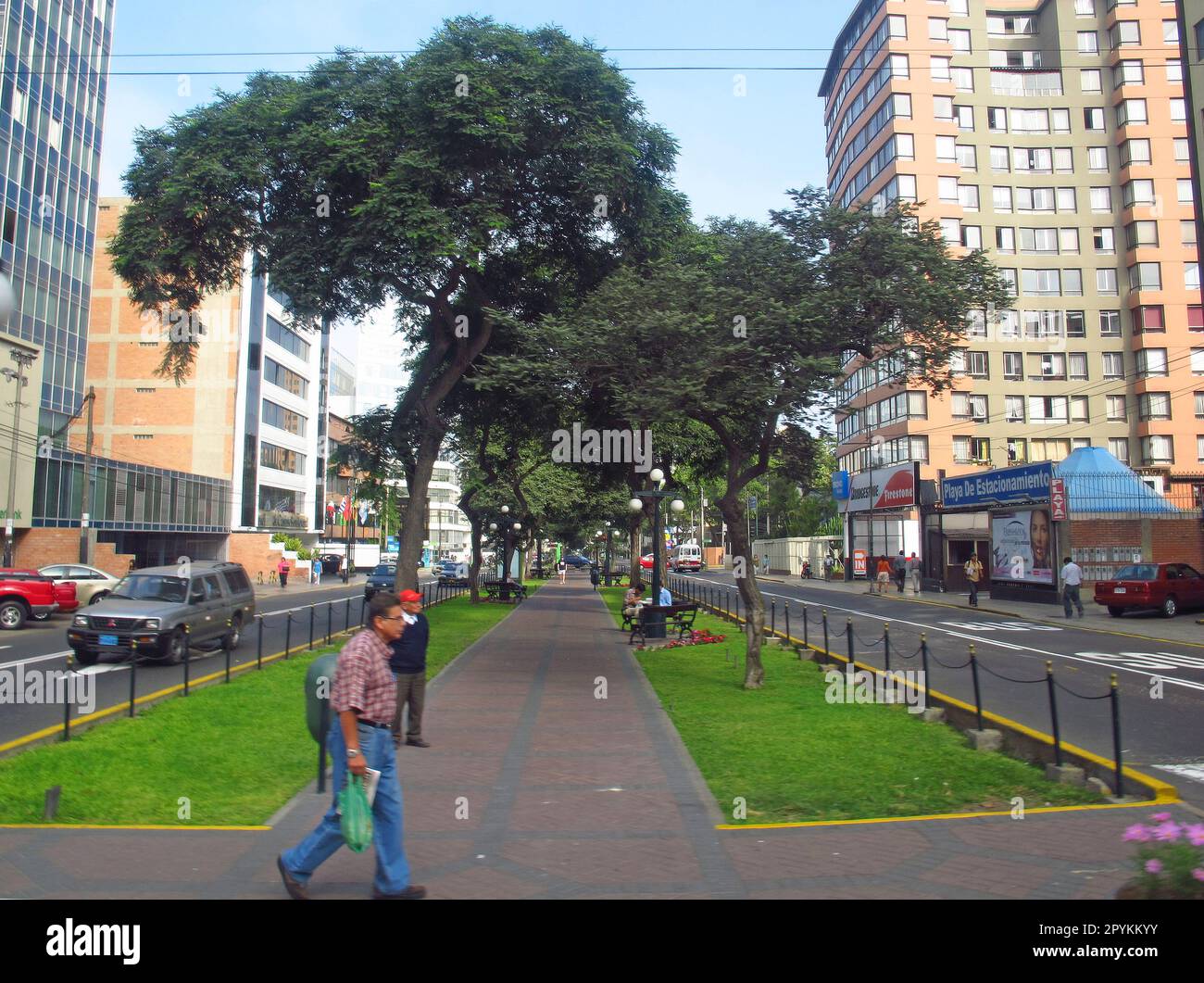 The street in Lima city, Peru, South America Stock Photo - Alamy