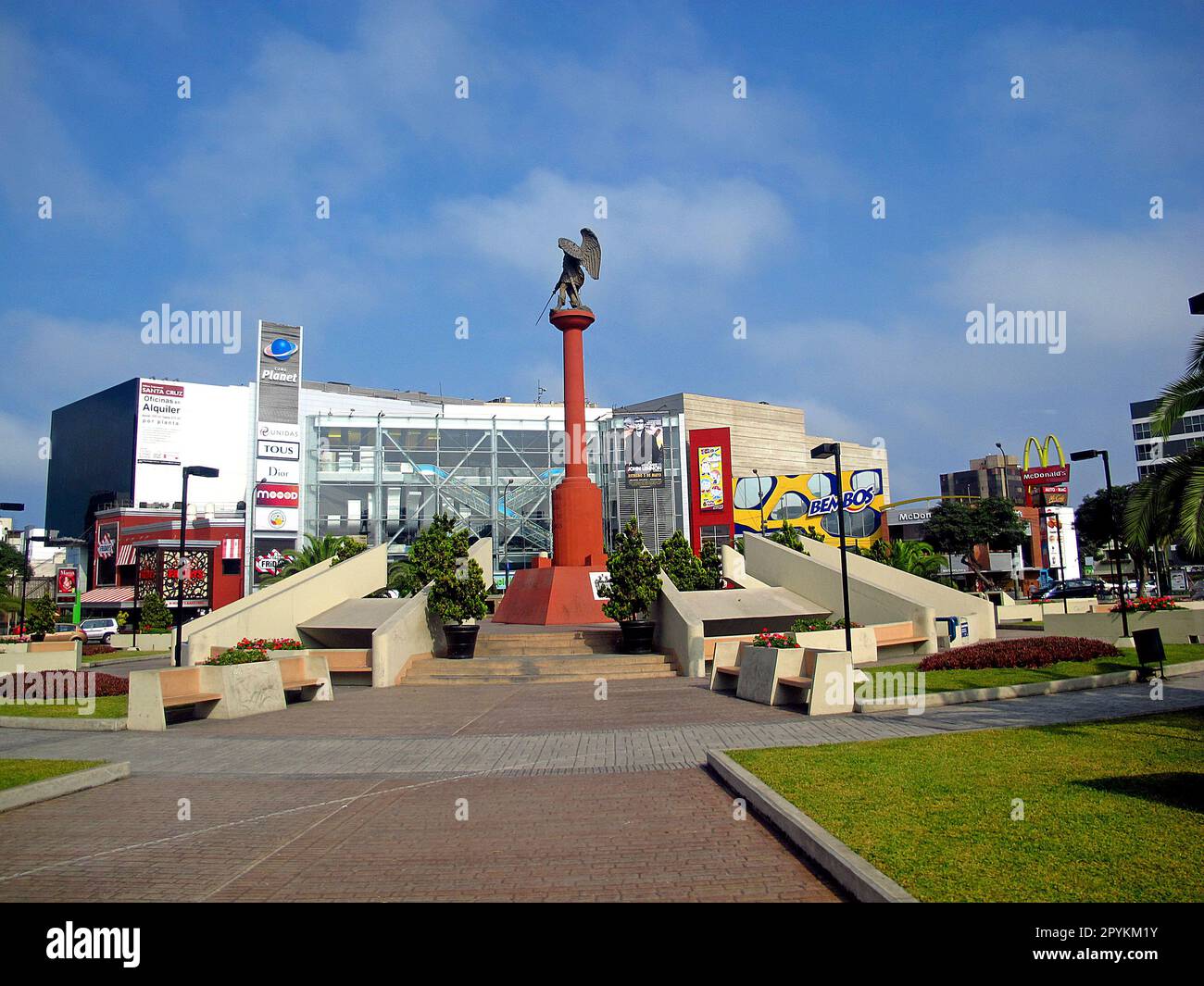 The monument in Lima, Peru, South America Stock Photo - Alamy