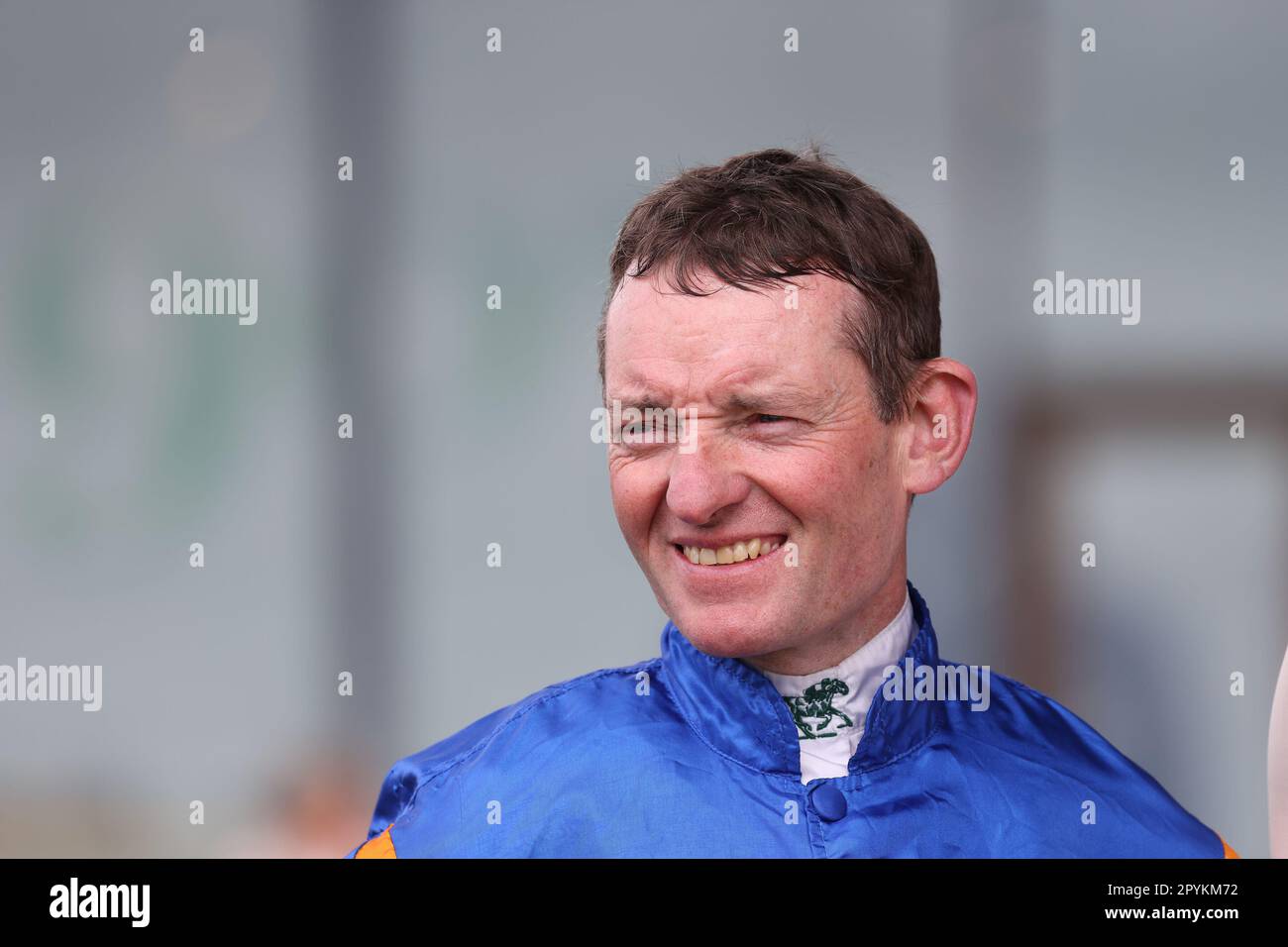 Jockey, Seamie Heffernan at Curragh Racecourse, County Kildare. Picture ...
