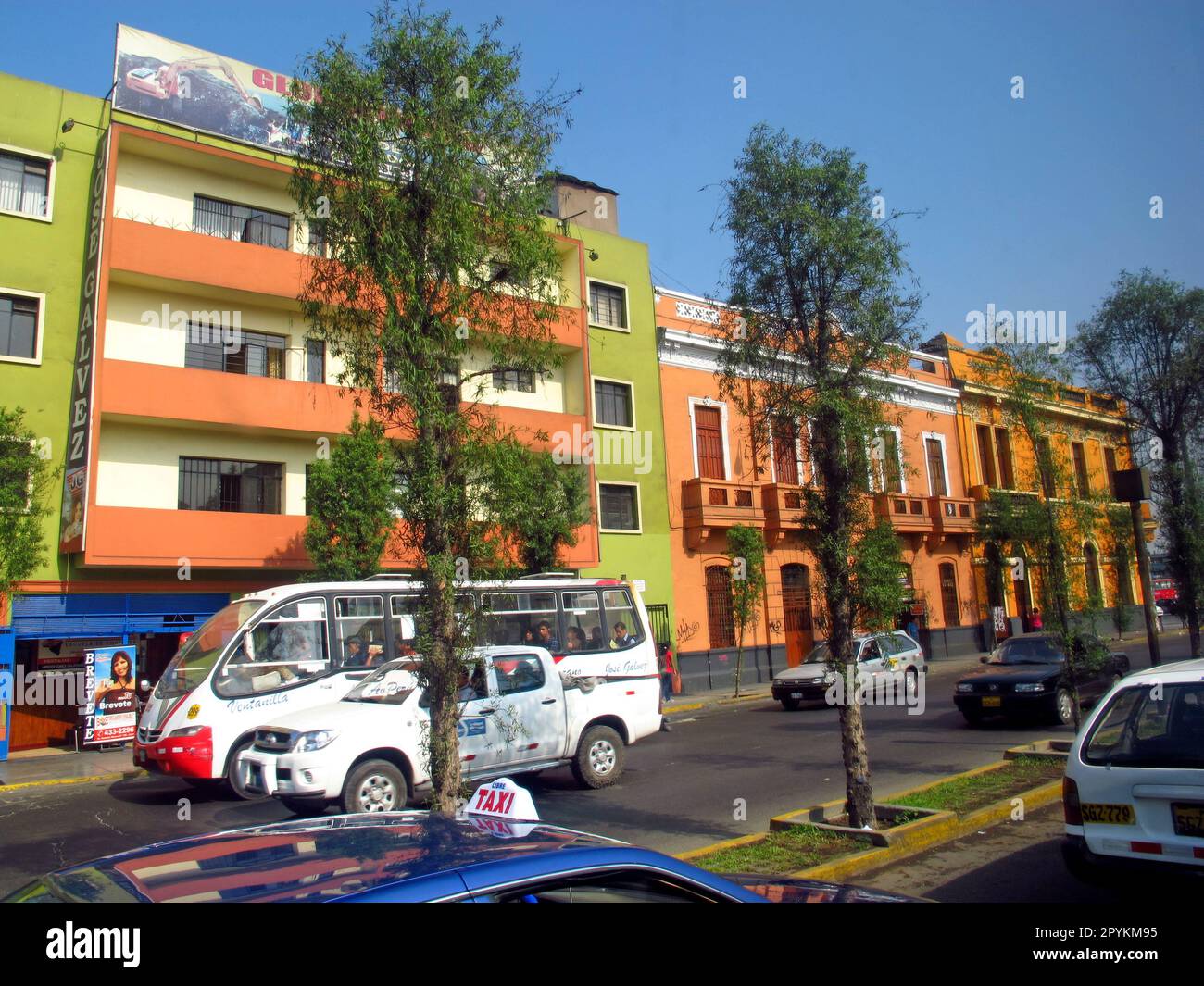 The street in Lima city, Peru, South America Stock Photo - Alamy