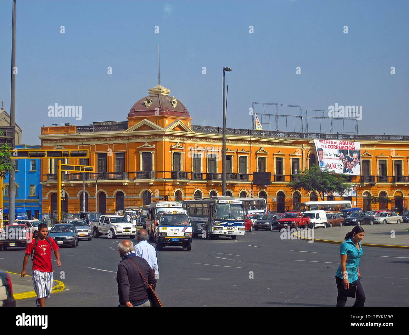 The building in Lima city, Peru, South America Stock Photo - Alamy