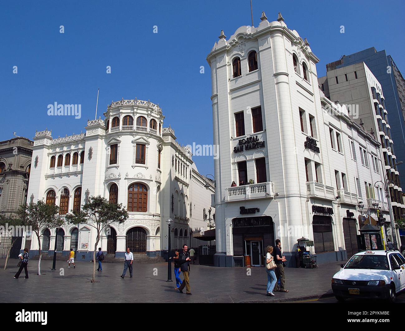 The building in Lima, Peru, South America Stock Photo - Alamy