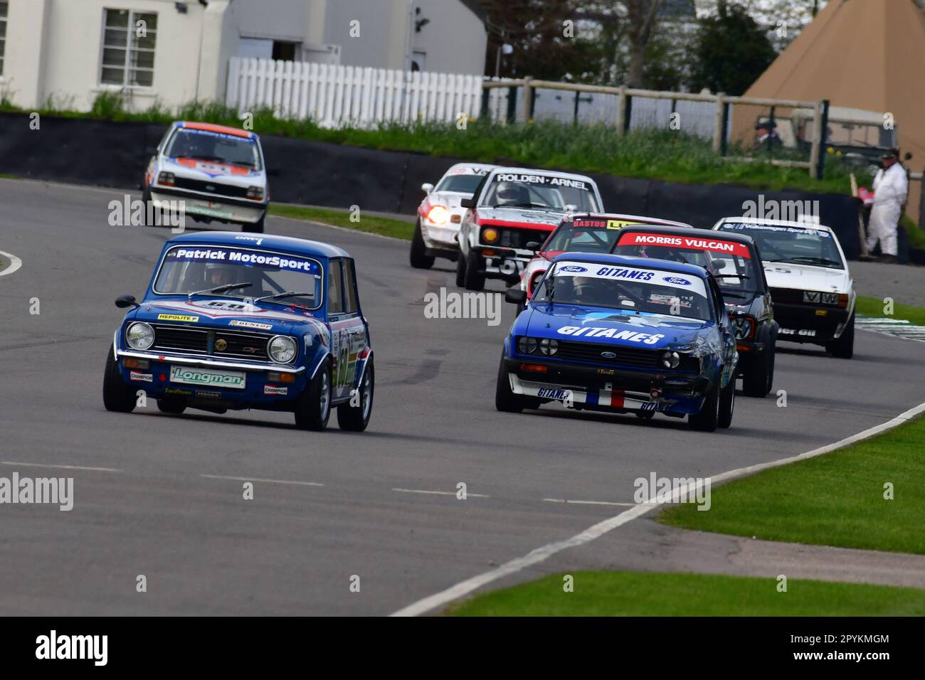 Nick Swift, Mini 1275 GT, Jake Hill, Ford Capri III 3 litre S, Gordon ...