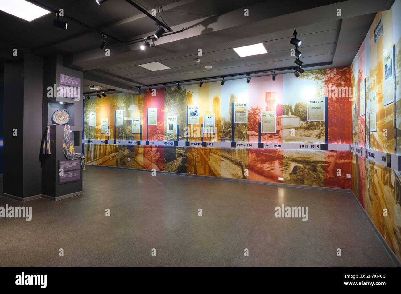 A large timeline of the famous writer, poet's life. At the Abdulla ...