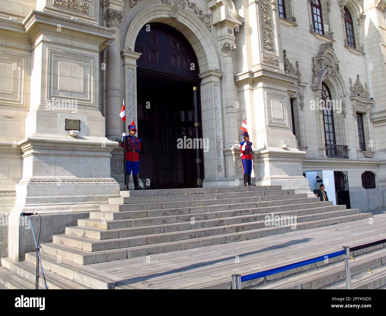 Presidential Palace, Palacio de Gobierno, Lima city, Peru, South ...