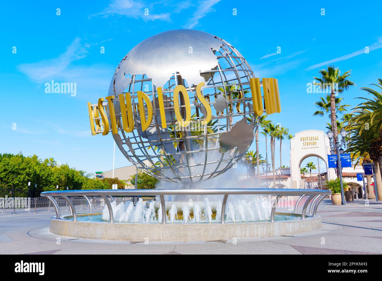 Los Angeles, California - January 18, 2023: Universal Studios Hollywood ...