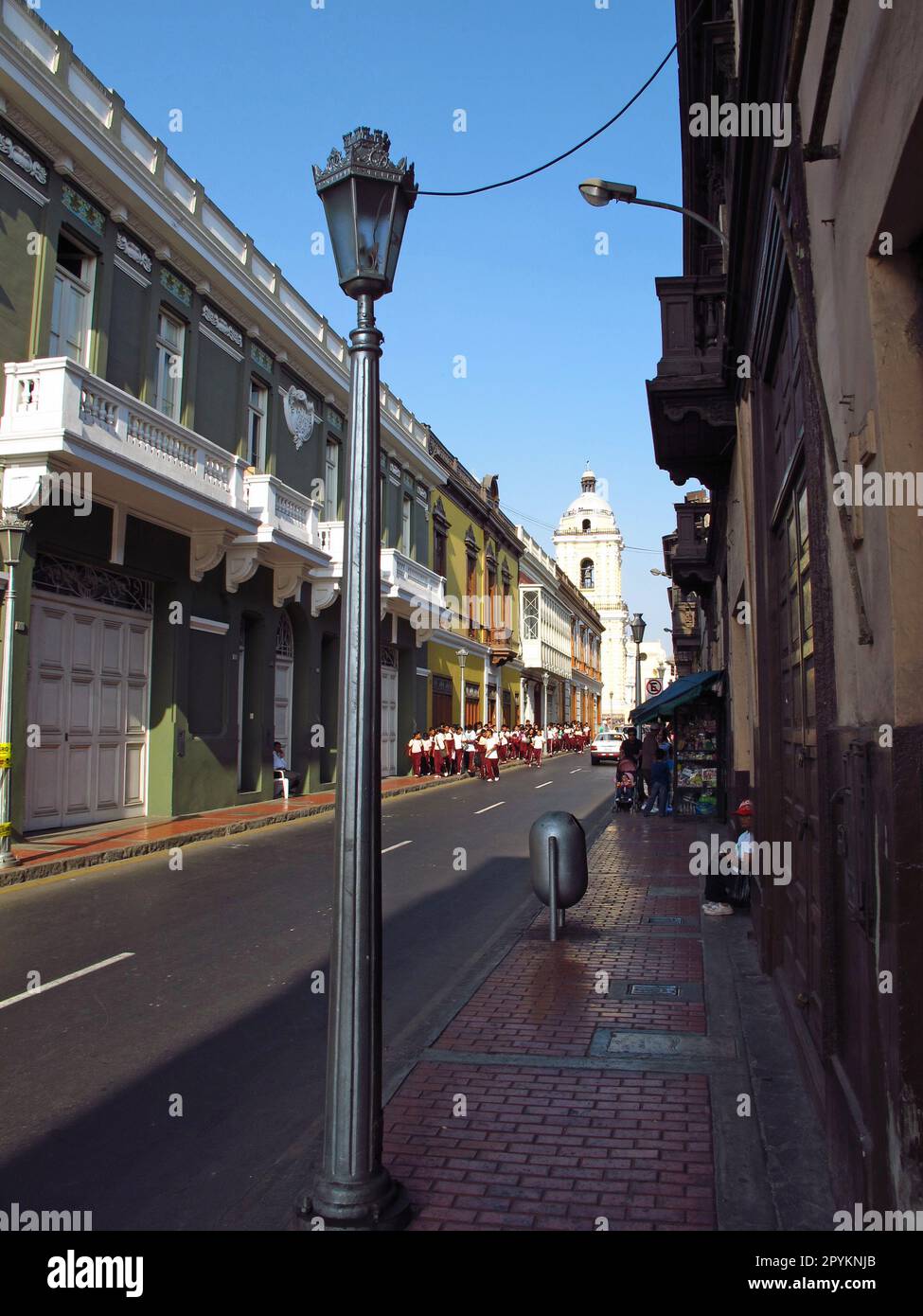 Peru lima street lamp hi-res stock photography and images - Alamy