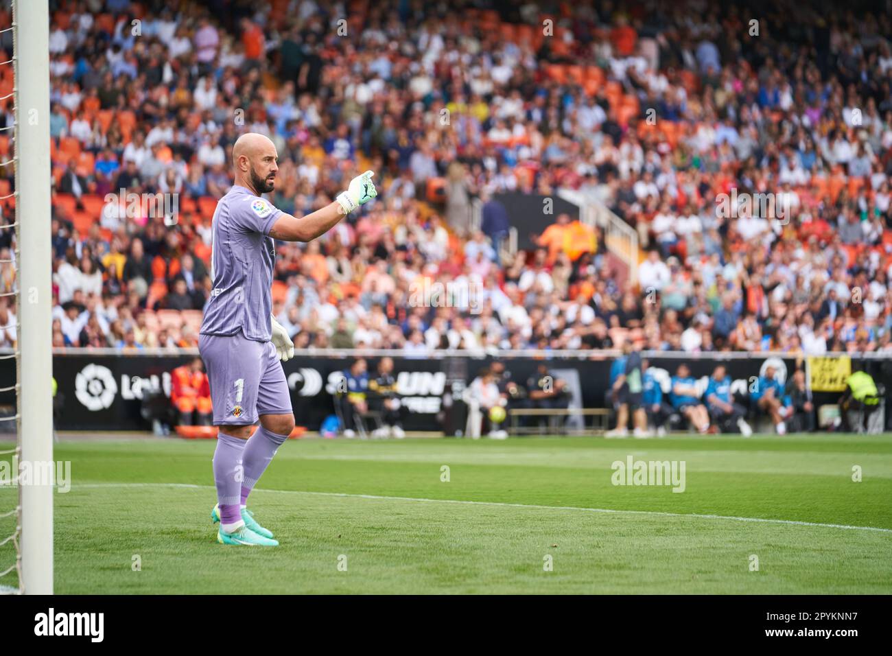 Valencia, Spain. 03rd May, 2023. Jose Manuel Reina Paez of Villarreal ...