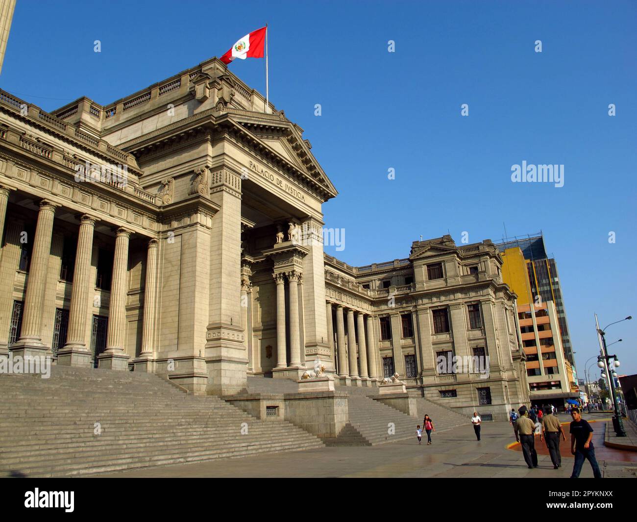 Palace of Justice, Lima, Peru, South America Stock Photo - Alamy