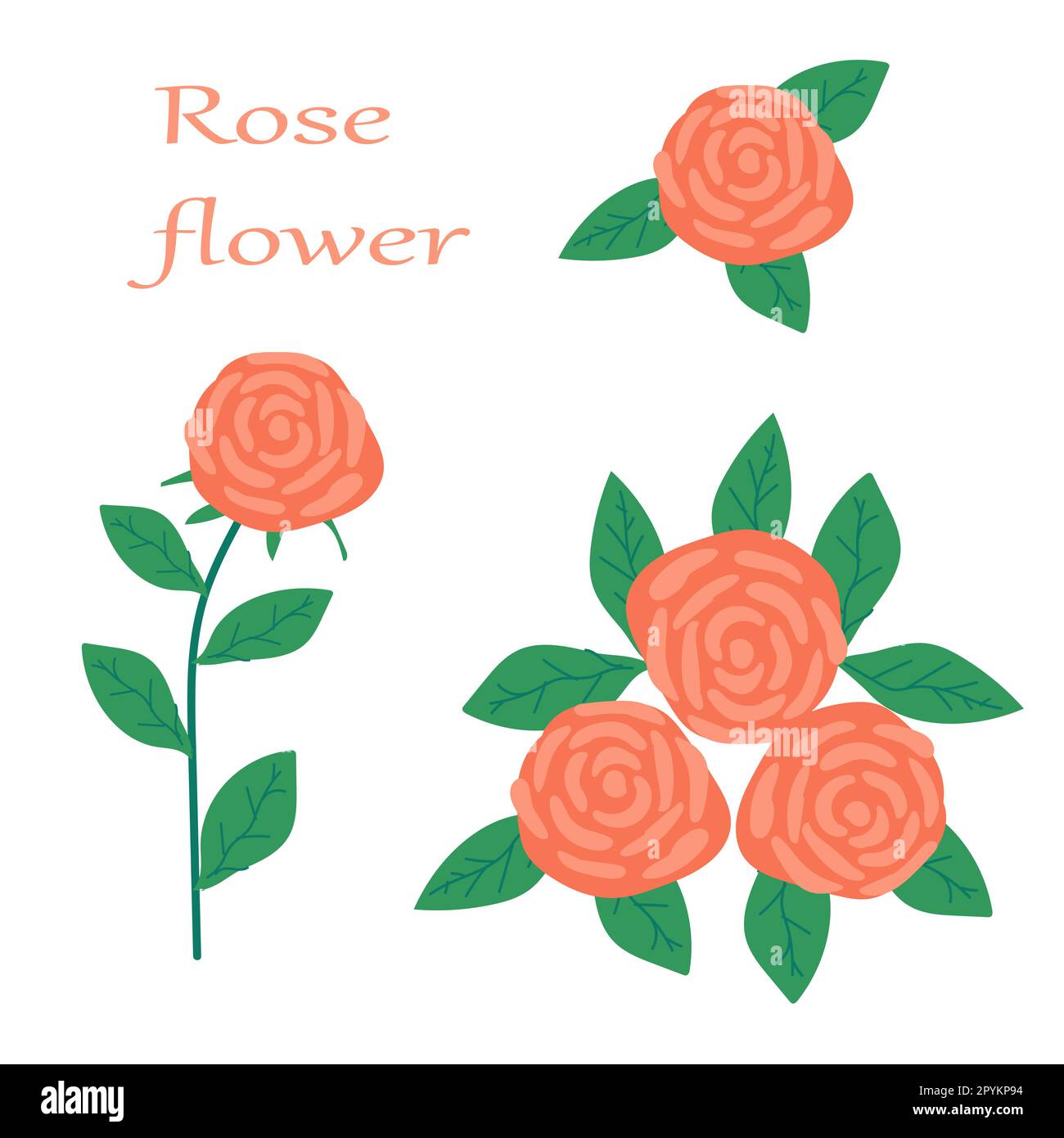 Rose colored paint Stock Vector Images - Alamy