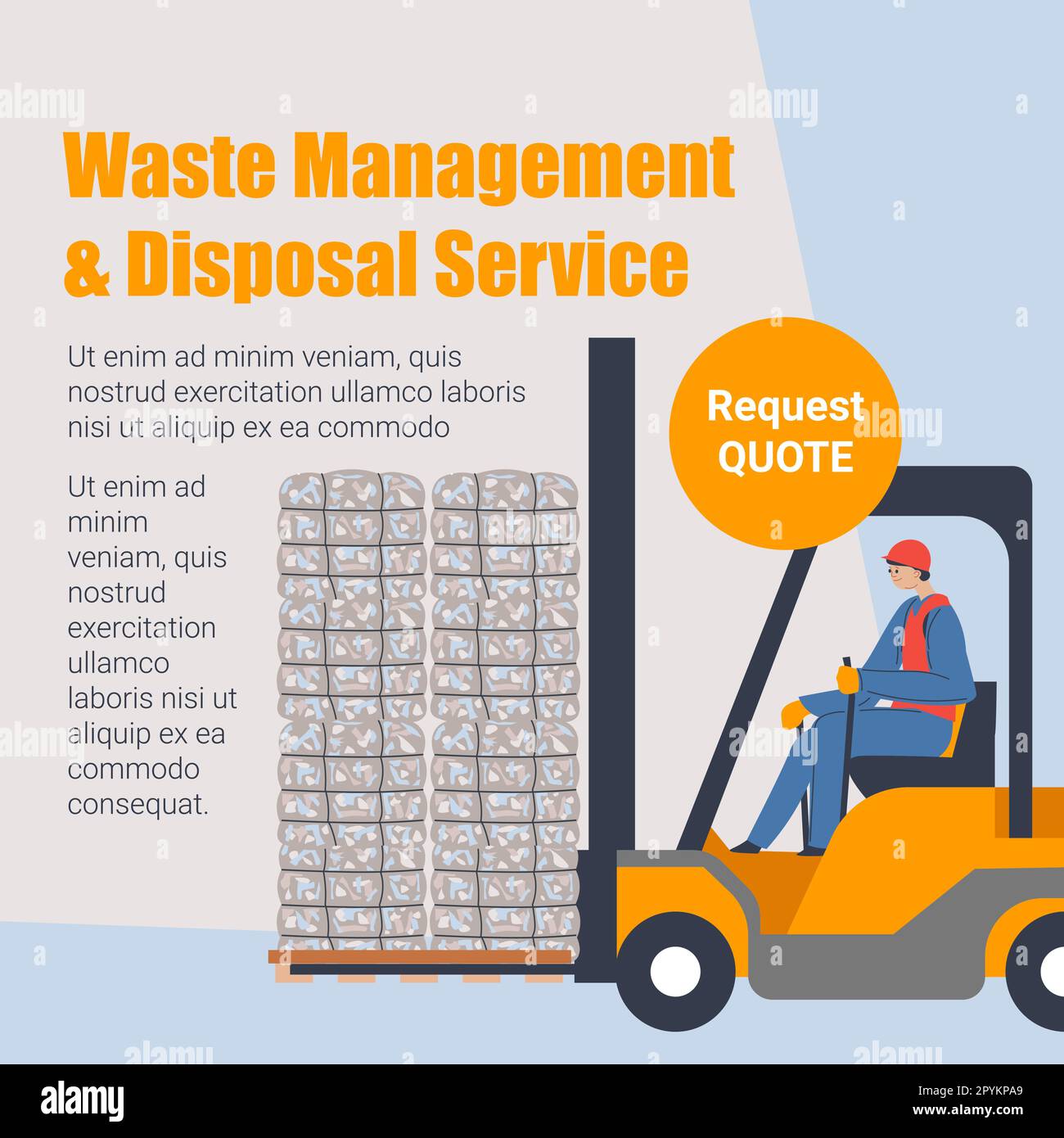 Waste segregation machine Stock Vector Images - Alamy