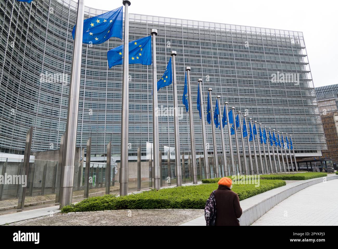 Eu headquaters europa building hi-res stock photography and images - Alamy