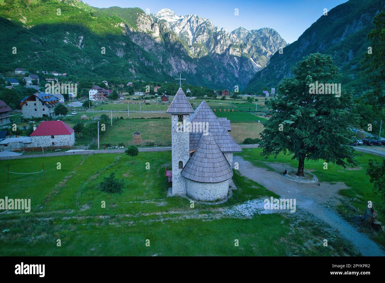 Theth Albania. Thethi national Park Stock Photo - Alamy