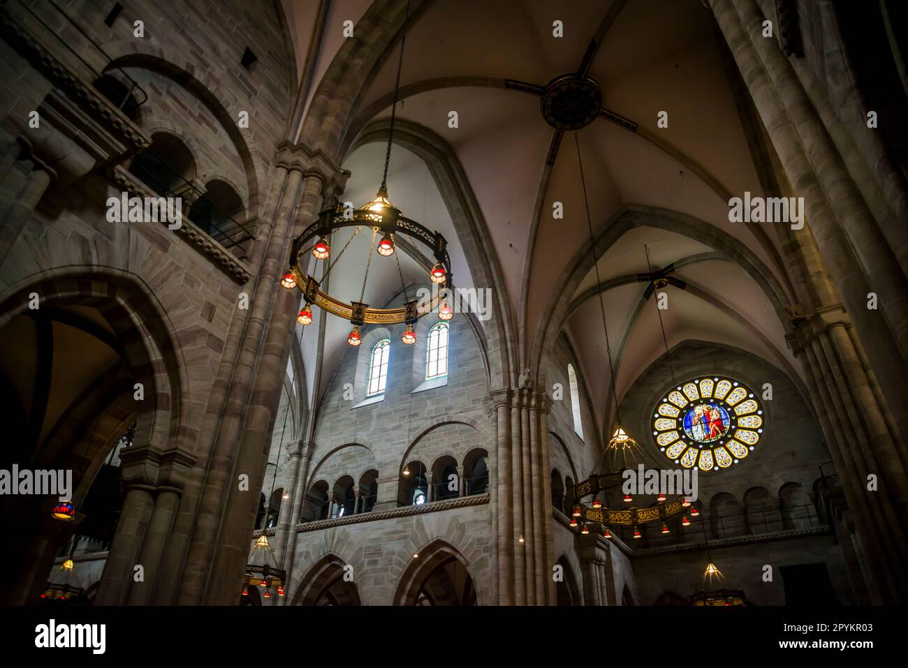 Inside cathedral basel switzerland hi-res stock photography and images ...
