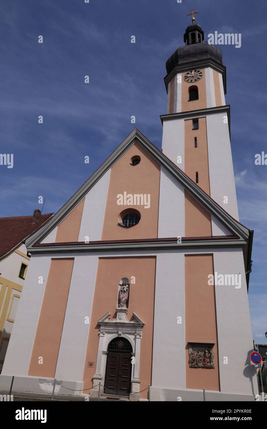 Impressionen aus der Altstadt von Allersberg in Bayern Stock Photo - Alamy