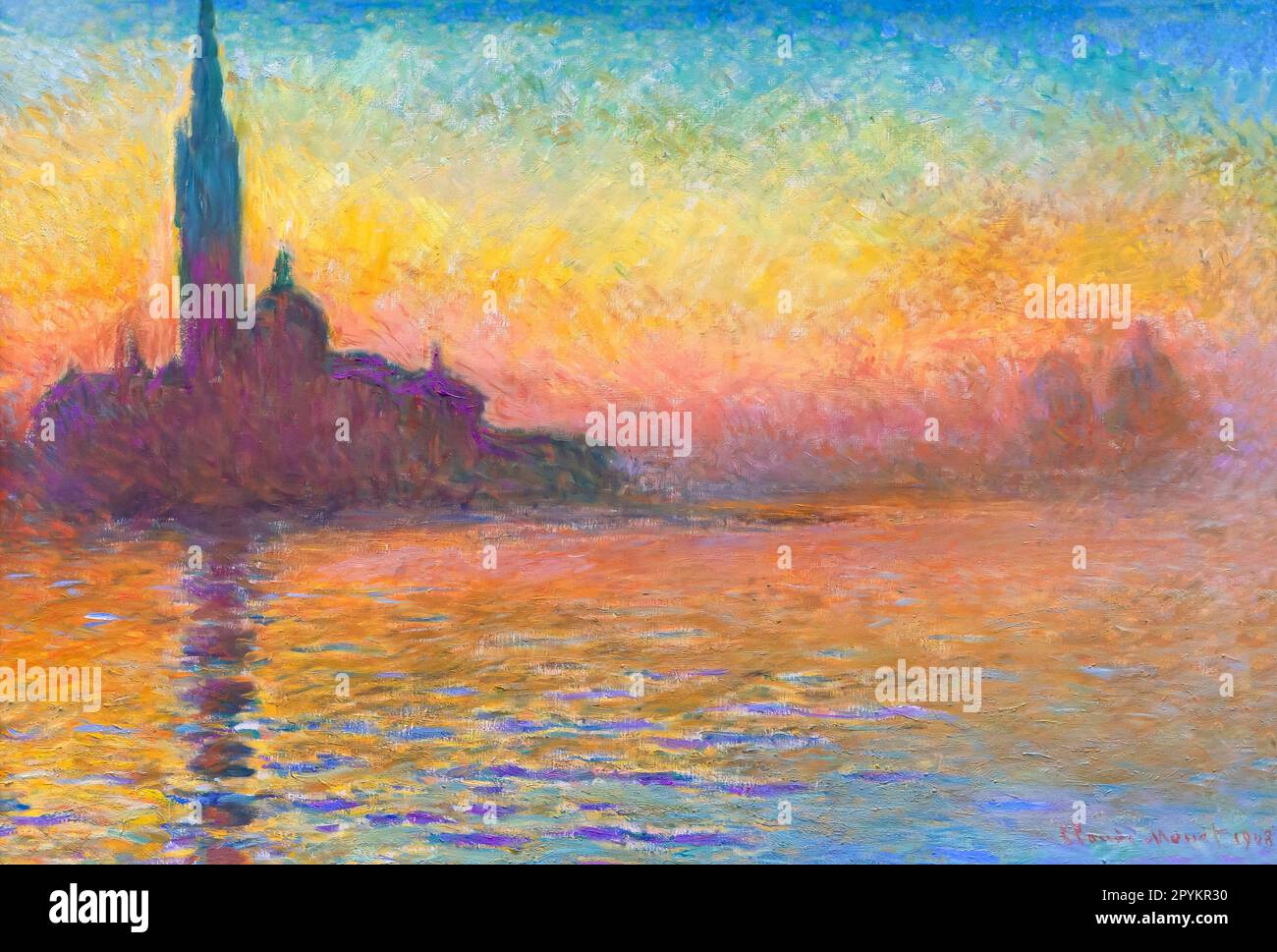 Take A Look About Claude Monet San Giorgio Maggiore At Dusk