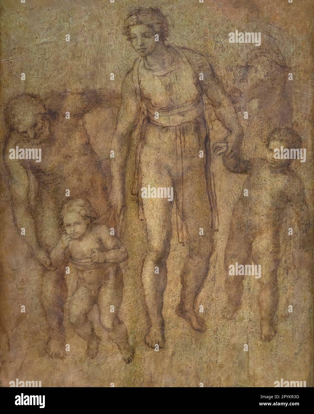 The holy family michelangelo hi-res stock photography and images - Alamy