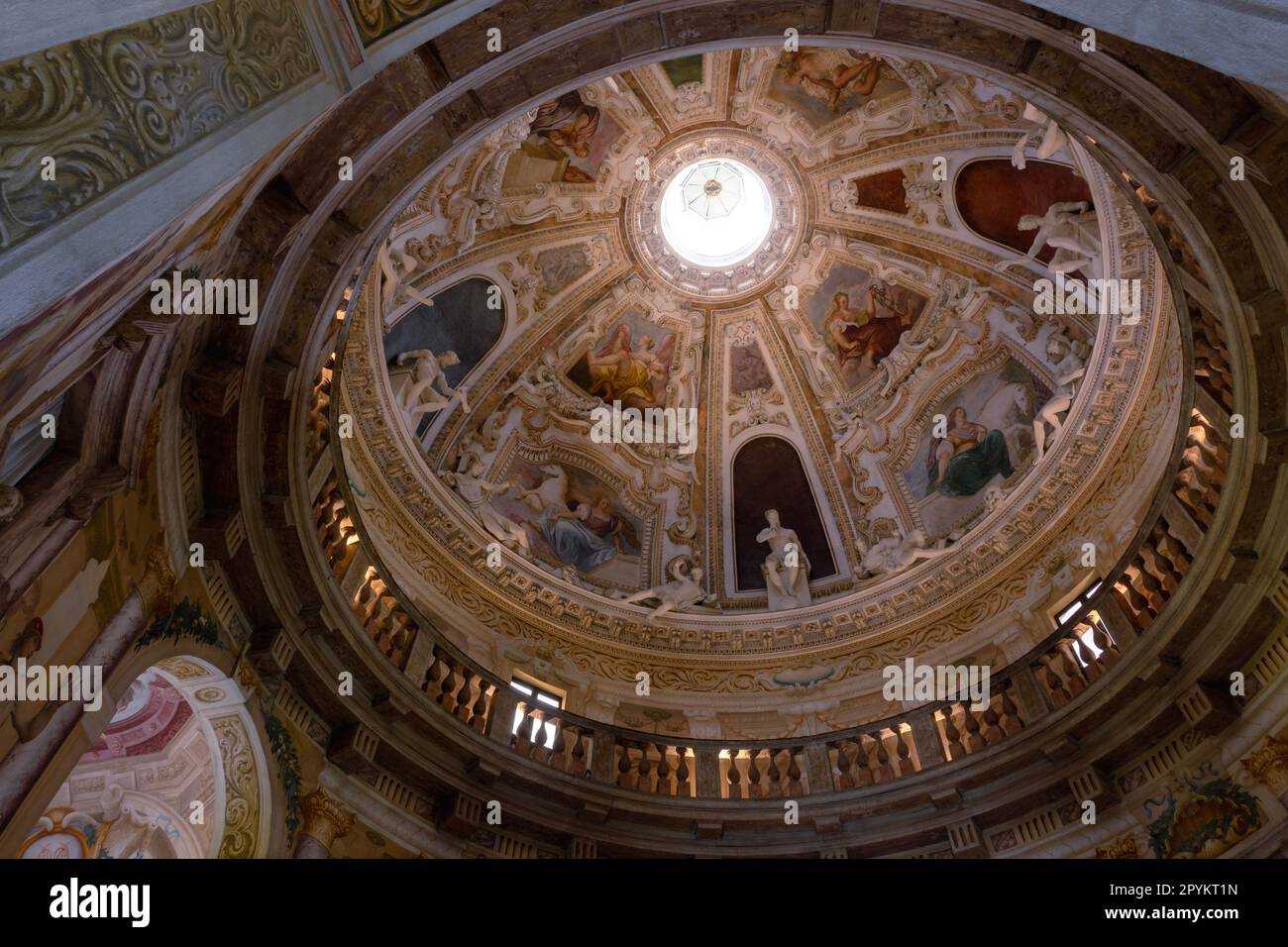 Vicenza, Italy - 10 April 2023: Villa La Rotonda or Almerico Capra ...