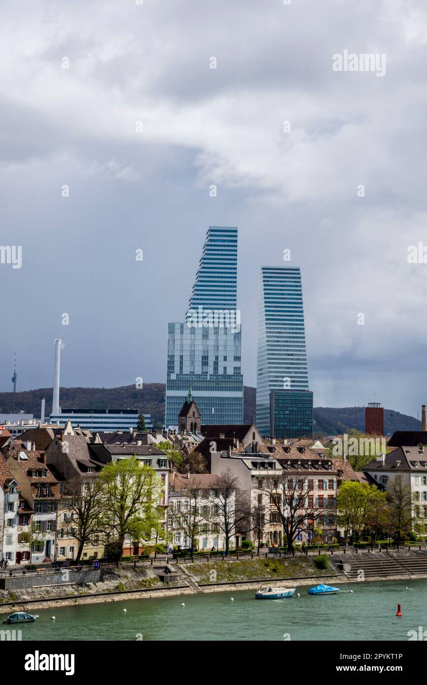 Roche Towers Building 1 and Building 2 skyscrapers designed by ...