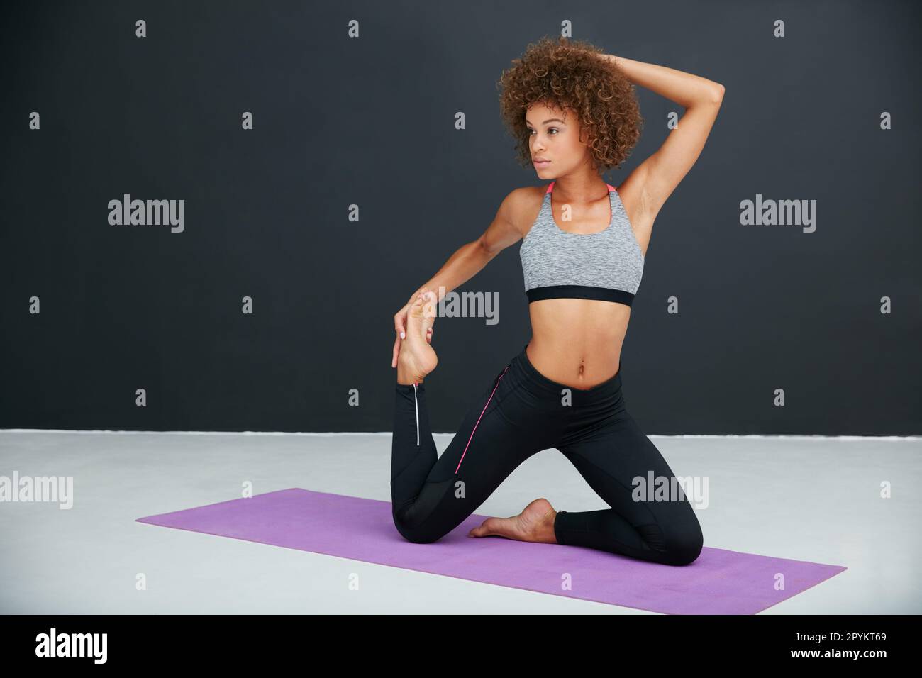 The body is your temple, keep it pure and clean. a young woman ...