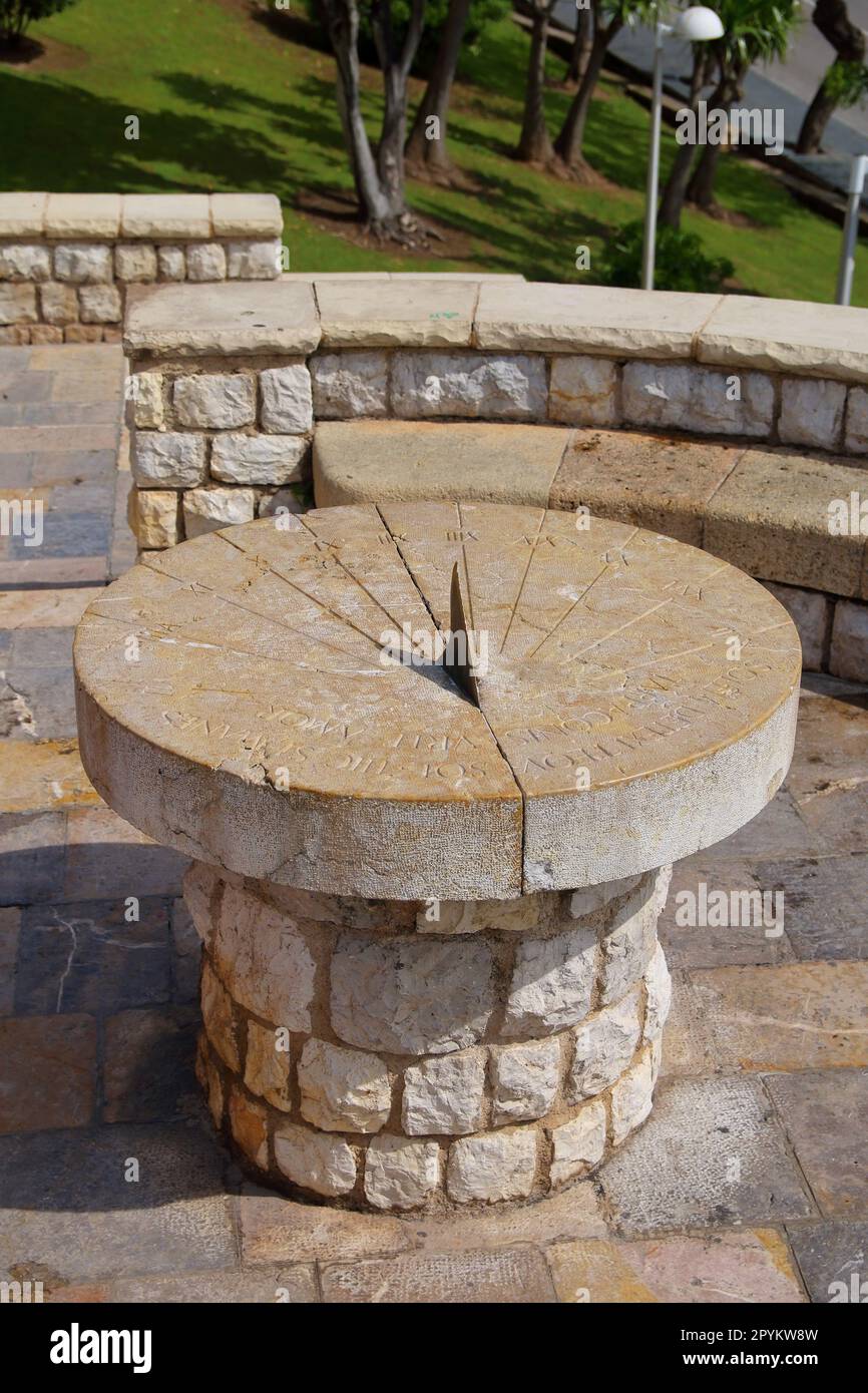 The picture was taken in Spain, in the ancient city of Tarragona. The ...