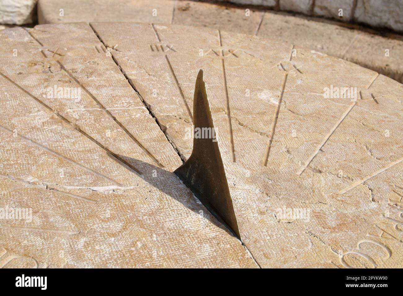 The picture was taken in Spain, in the street of the ancient city of ...