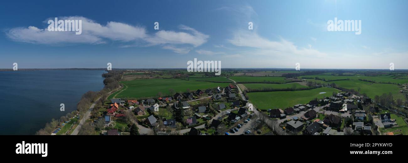 Panoramic drone view plain near hi-res stock photography and images - Alamy