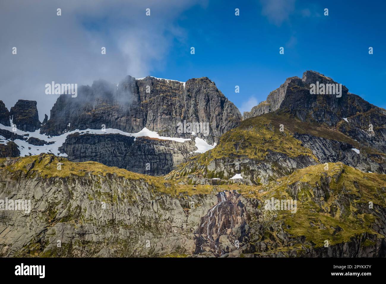 The route to Munken, Lofoten Islands, Norway Stock Photo - Alamy
