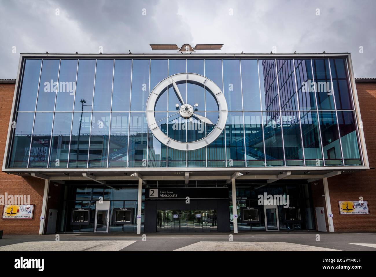 Messe Basel, Basel exhibition and trade centre, Hall 2, designed by ...