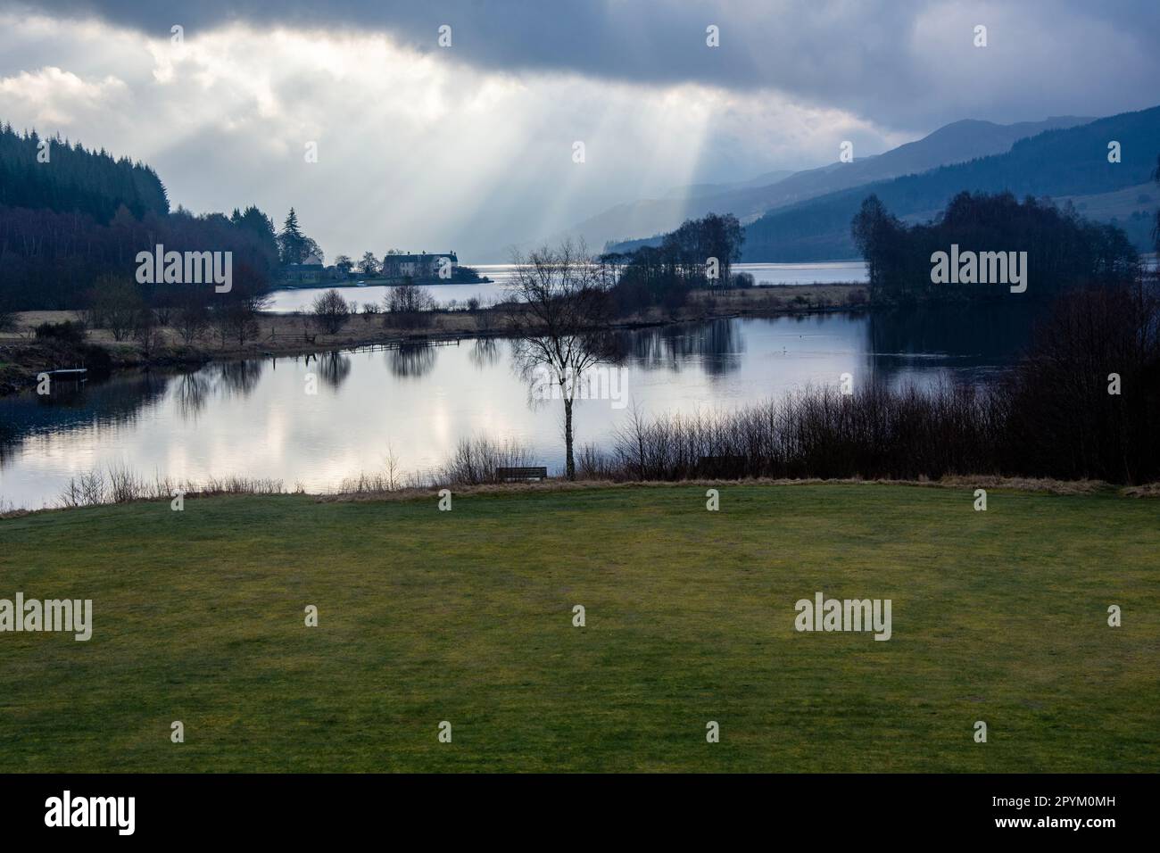 Shots taken from and around the areas of Lock Tummel Stock Photo - Alamy