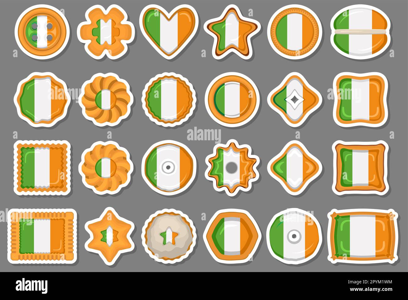 Assorted fresh bread on Stock Vector Images - Alamy