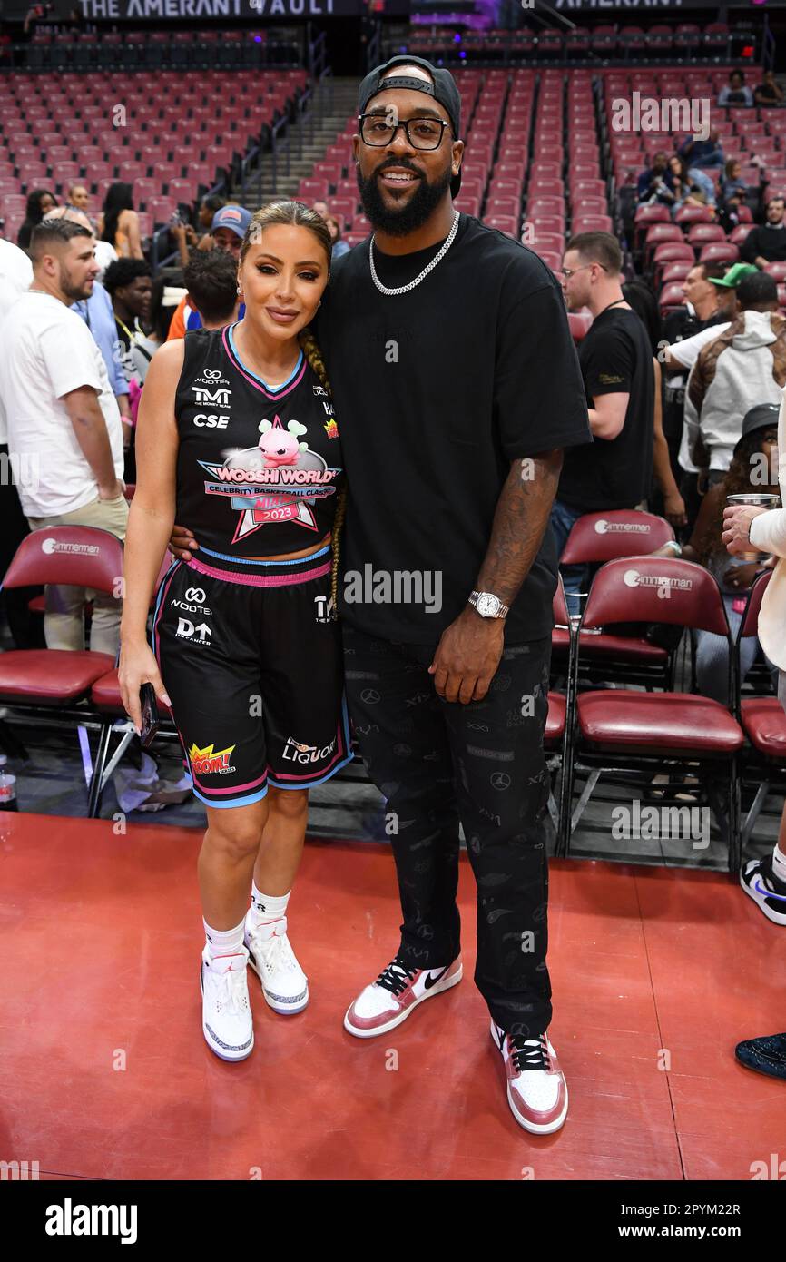 Sunrise FL, USA. 03rd May, 2023. Larsa Pippen and Marcus Jordan attend ...