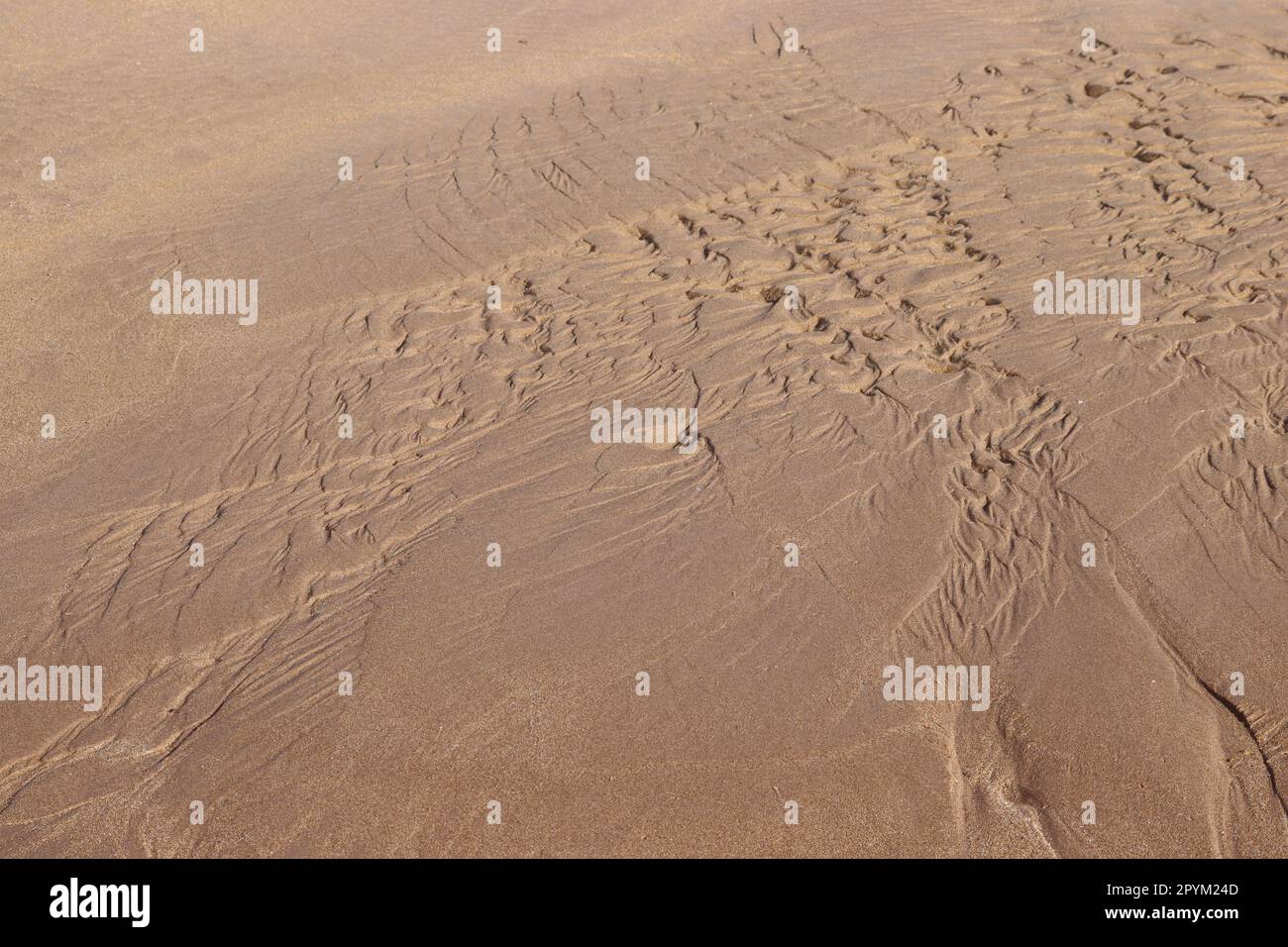 Texture and patterns in sand Stock Photo - Alamy
