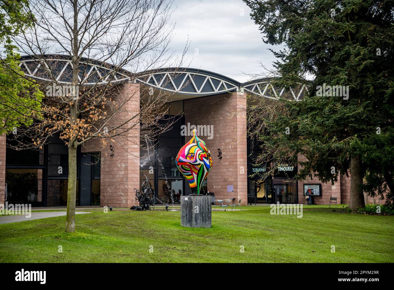 Niki de Saint Phalle's Nana Statue in the garden of Tinguely Museum ...