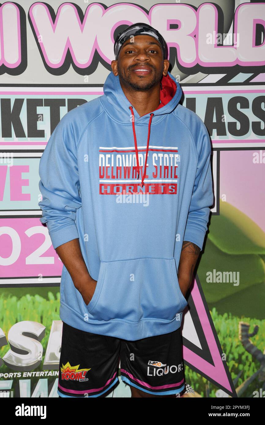 Sunrise FL, USA. 03rd May, 2023. Jammie Allen attends the Wooshi World ...