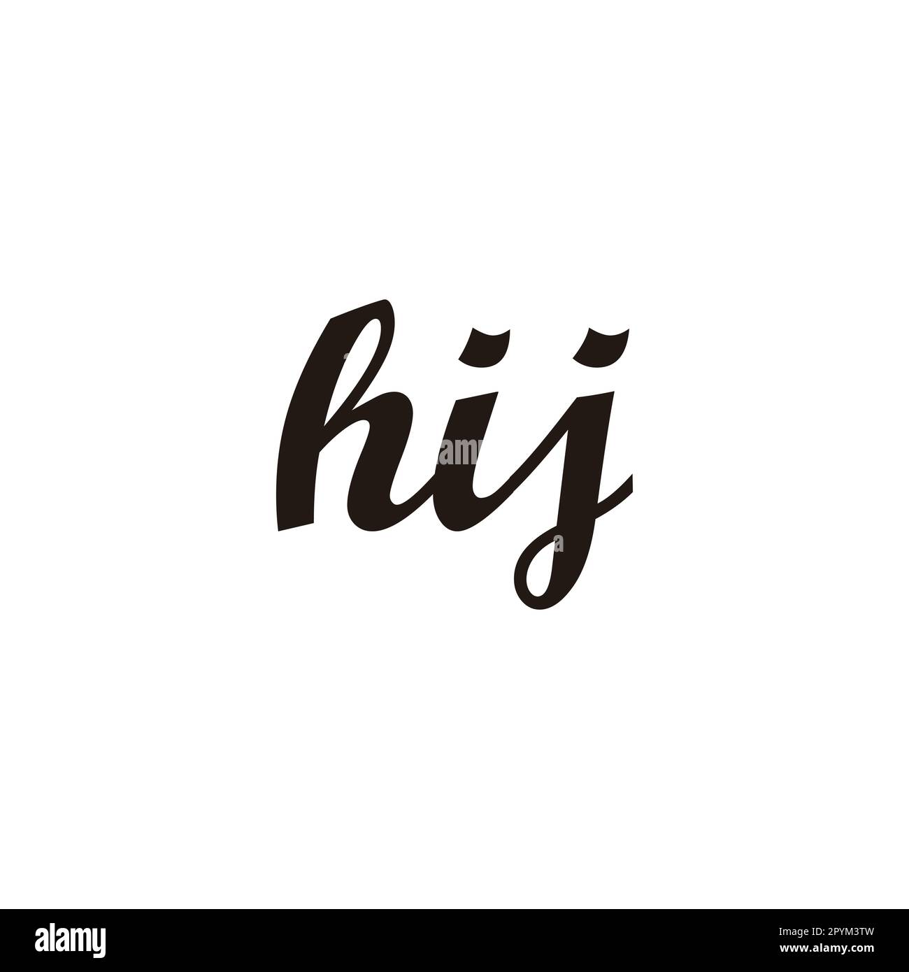Hij symbol hi-res stock photography and images - Alamy