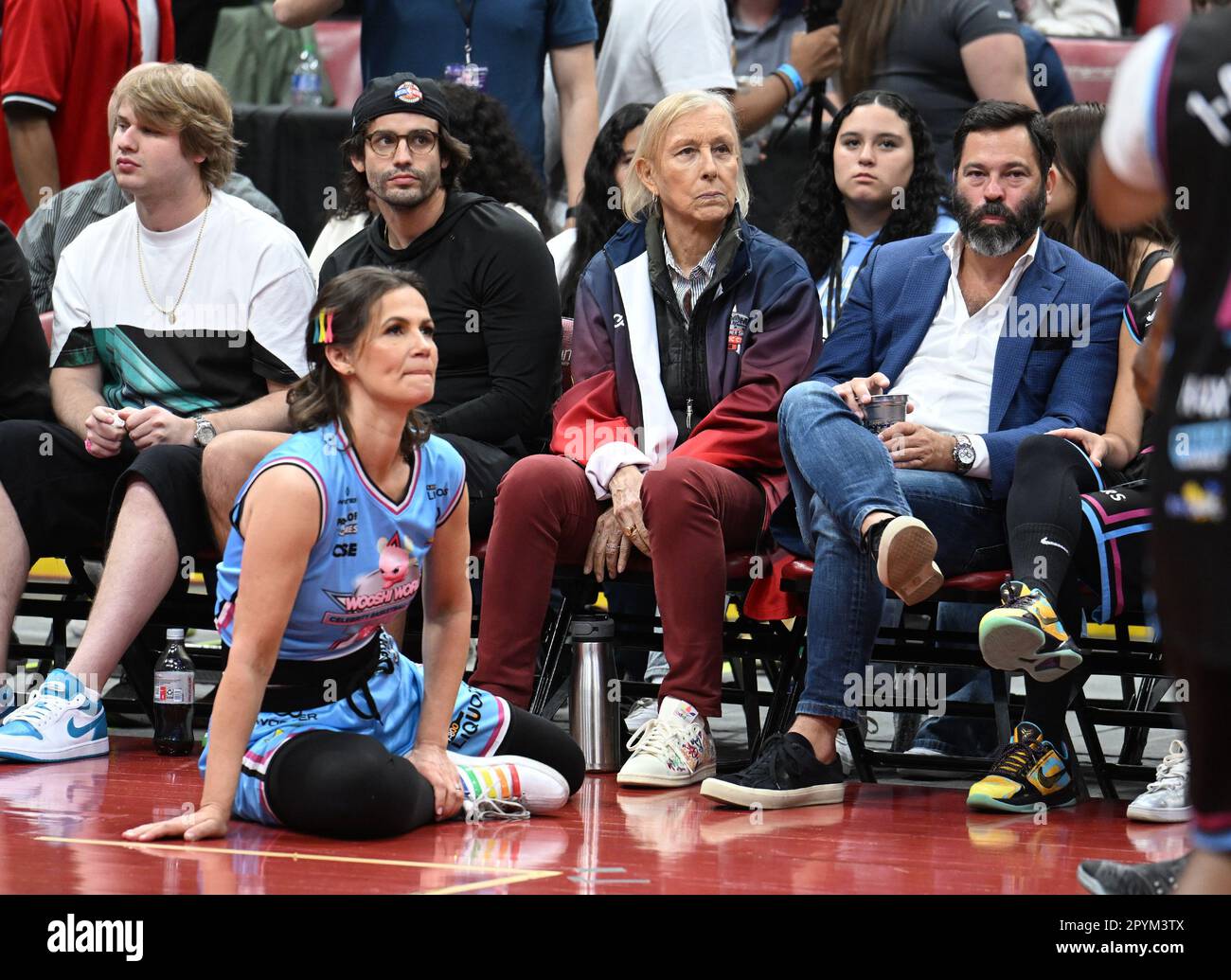 Sunrise FL, USA. 03rd May, 2023. Julia Lemigova and Martina Navratilova ...