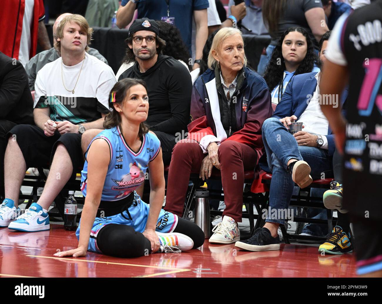 Sunrise FL, USA. 03rd May, 2023. Julia Lemigova and Martina Navratilova ...