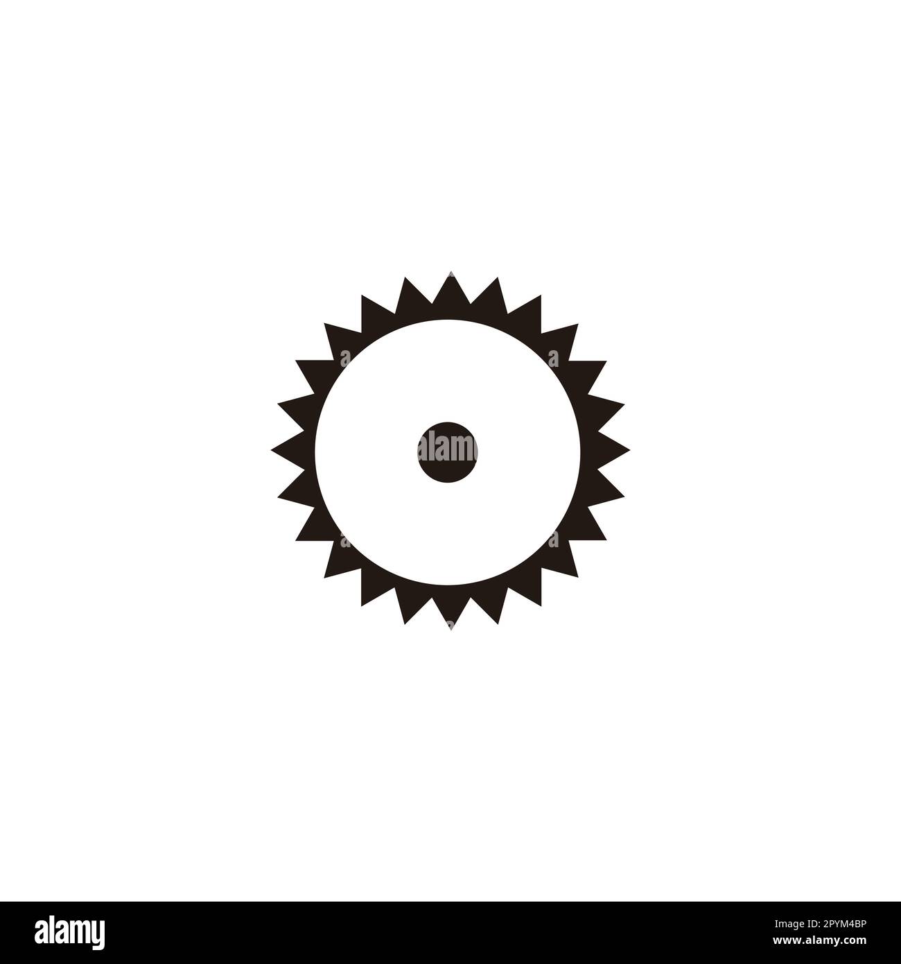Gear, technology geometric symbol simple logo vector Stock Vector Image ...
