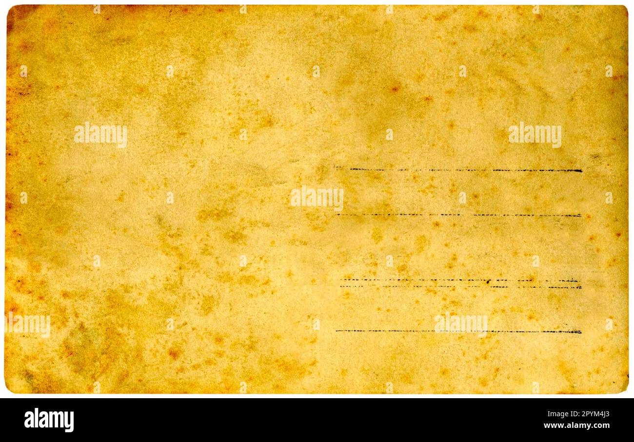Old paper on white background Stock Photo - Alamy