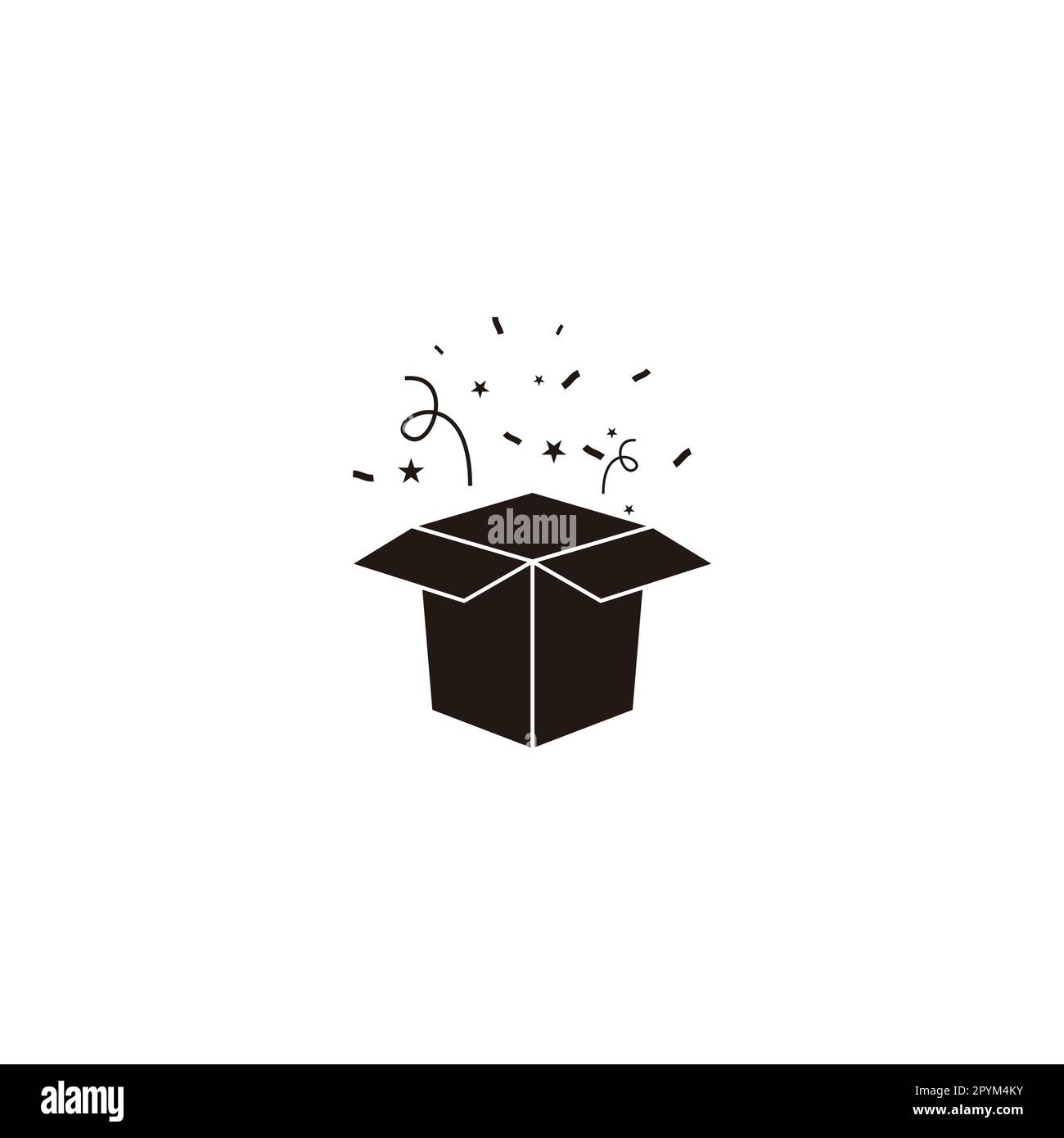 Box, gift geometric symbol simple logo vector Stock Vector Image & Art ...