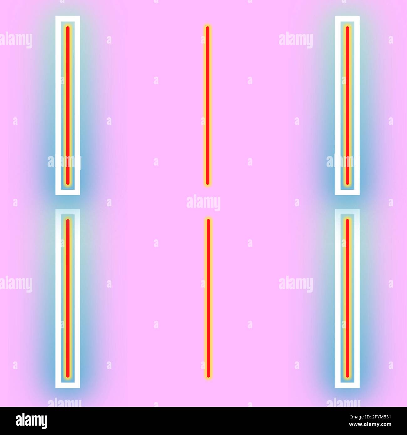 Background of pink colour with bright neon red strips Stock Photo - Alamy