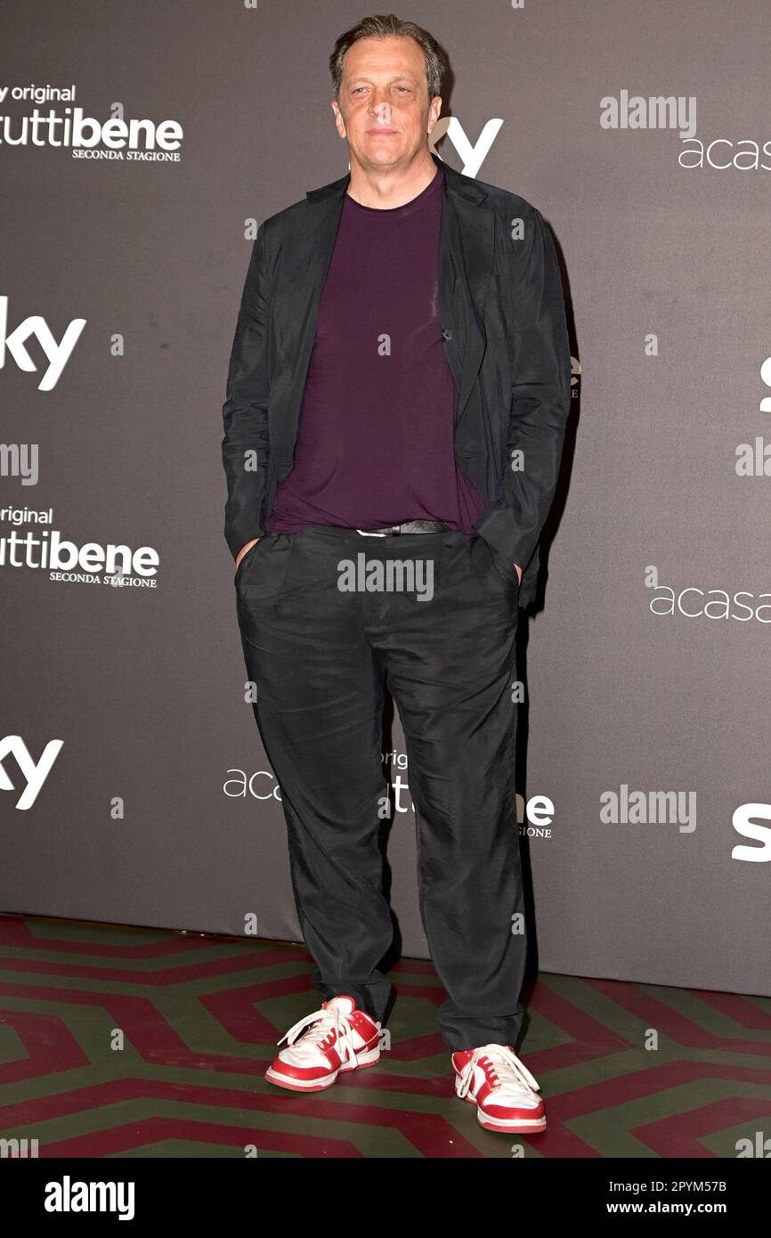 Rom, Italien. 03rd May, 2023. Gabriele Muccino beim Photocall zur 2. Staffel der Sky ...