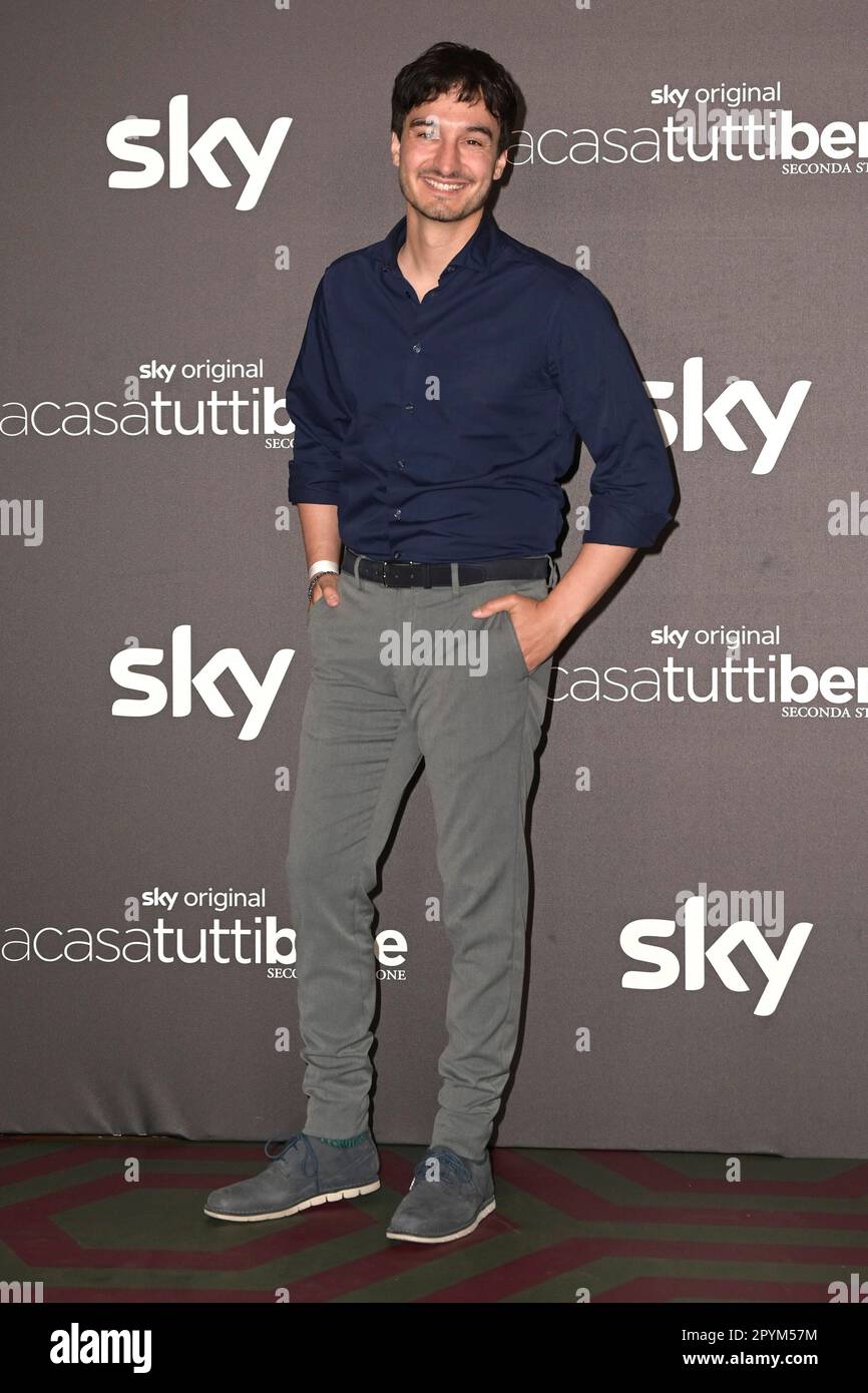 Rom, Italien. 03rd May, 2023. Andrea Dianetti beim Photocall zur 2. Staffel der Sky ...