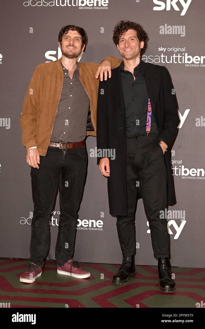 Rom, Italien. 03rd May, 2023. Claudio Colica und Fabrizio Colica beim ...