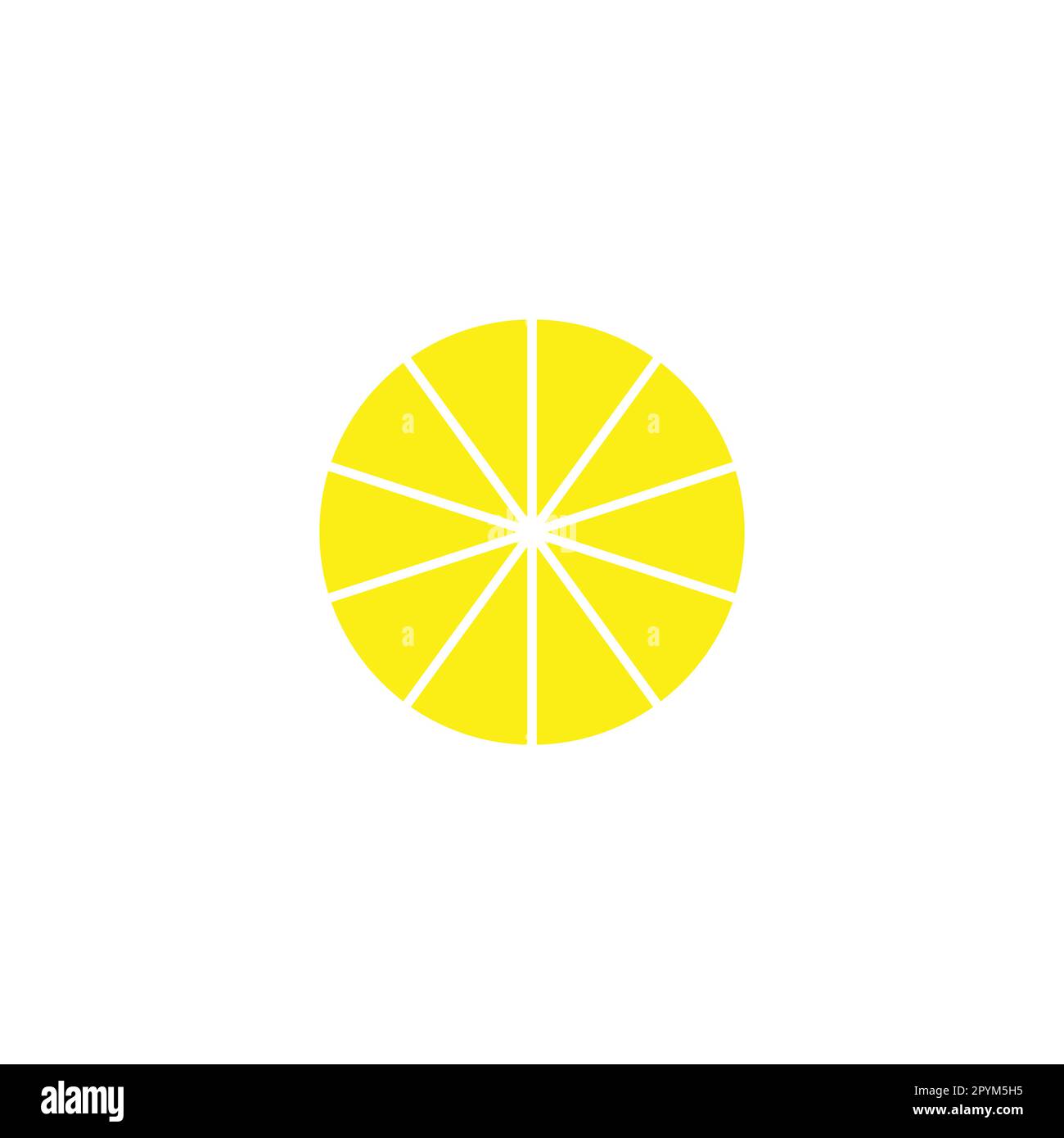Modern lemon logo hi-res stock photography and images - Alamy