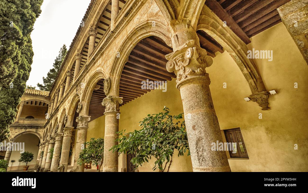 Monastery of Yuste, 15th Century Gothic-Renaissance Style, European ...